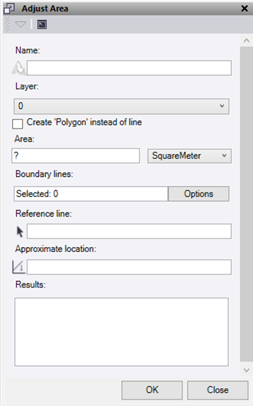 Adjust Area – TBCANZ