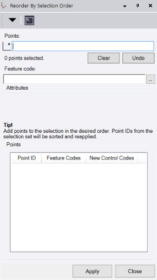Reorder by Selection Order – TBCANZ